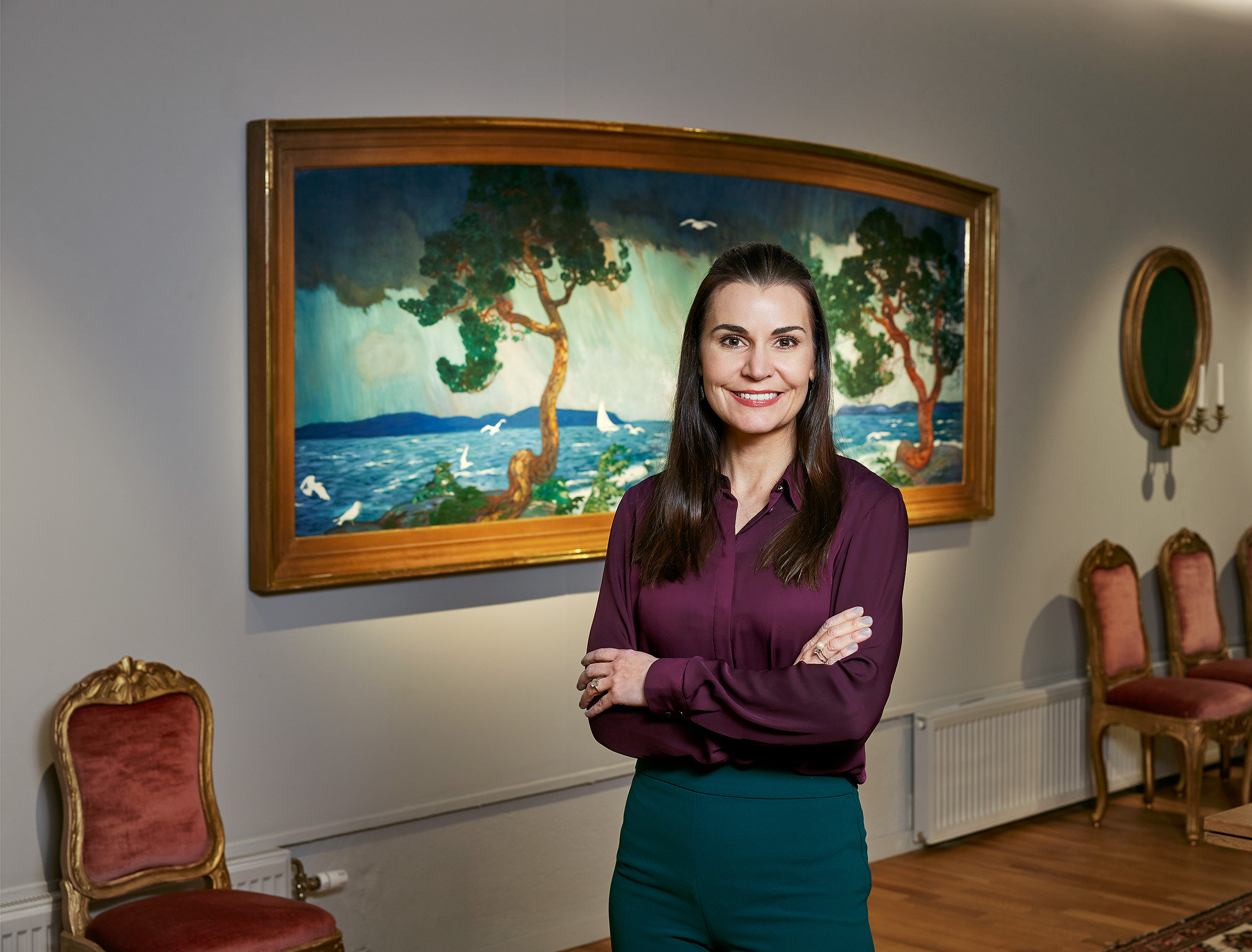 Gauguin’s disciple Helmer Osslunds’ painting “Spring” sets a new ...